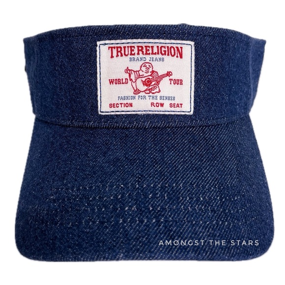 True Religion | Accessories | True Religion Buddha Patch Logo Dark Blue ...